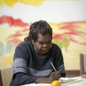 Aboriginal Art Gallery in Alice Springs - Watercolour Paintings